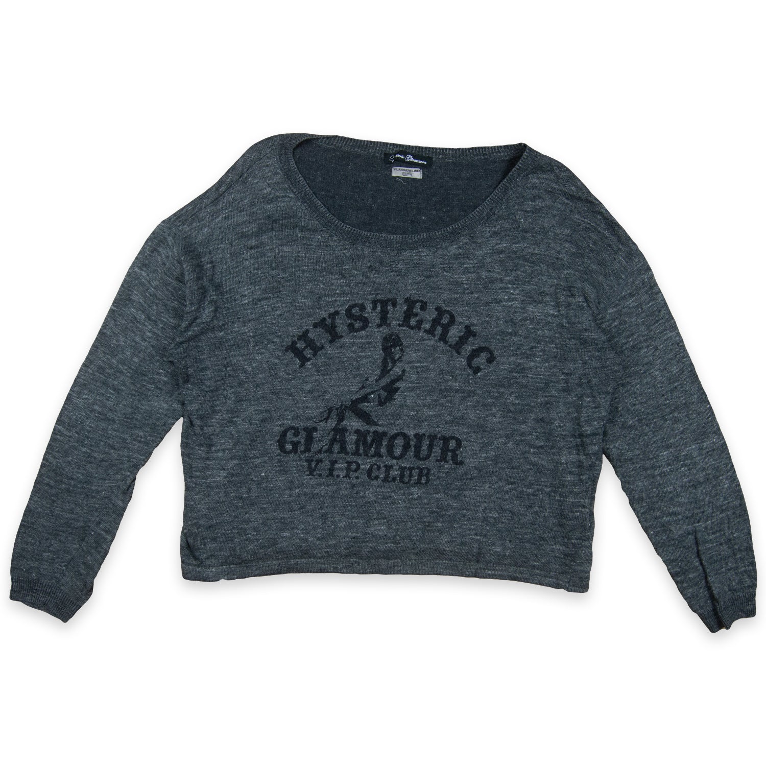 Hysteric Glamour Pin Up Girl Logo Thin Knit Sweater – SaolMortem